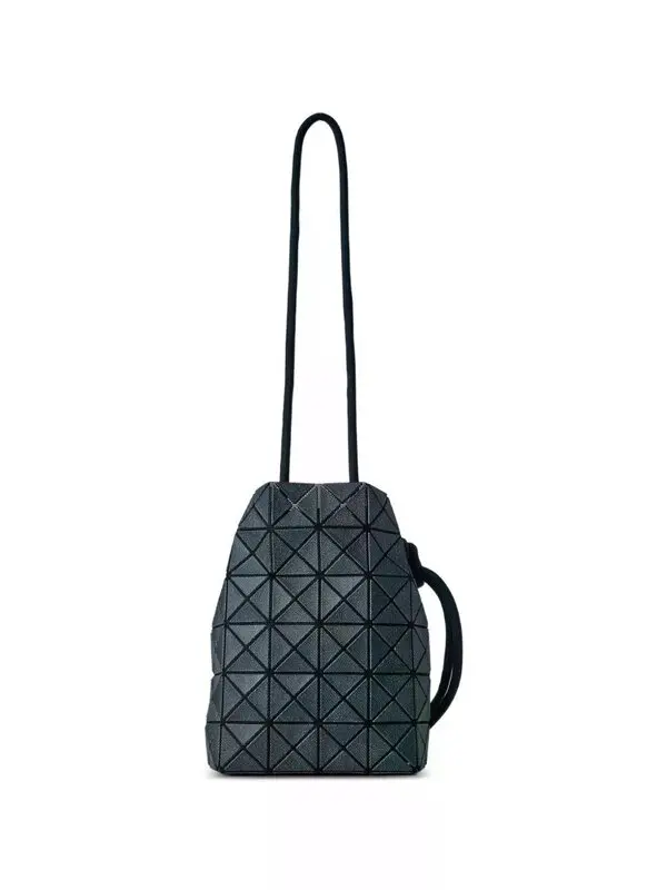 Issey Miyake Wring Denim Geometric-panel Shoulder Bag