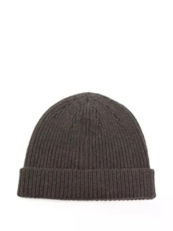 Rick Owens Ribbed-knit Beanie Hat