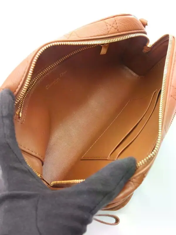 Dior 2000s Cannage Caro Shoulder Bag