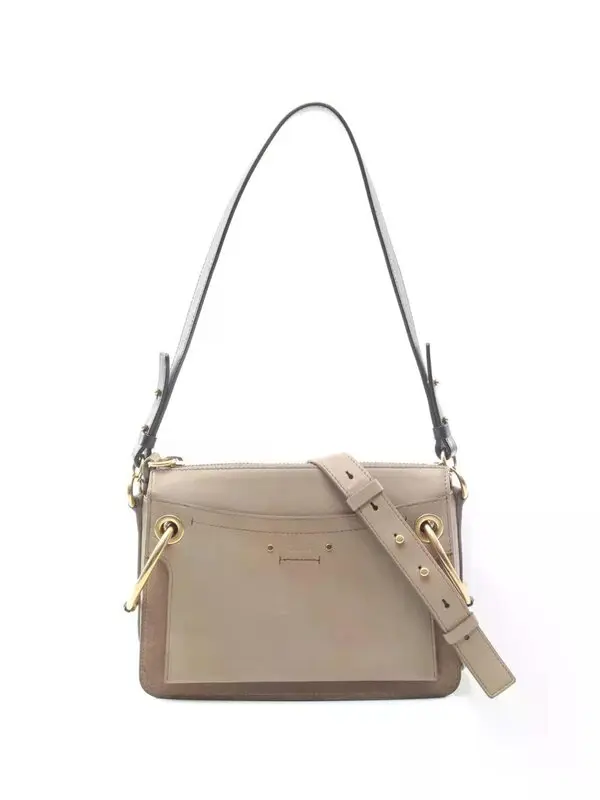 Chloé 2000s Roy Suede Shoulder Bag - Neutrals