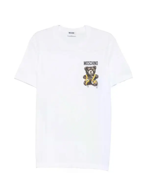 Moschino Teddy Bear Logo-print T-shirt