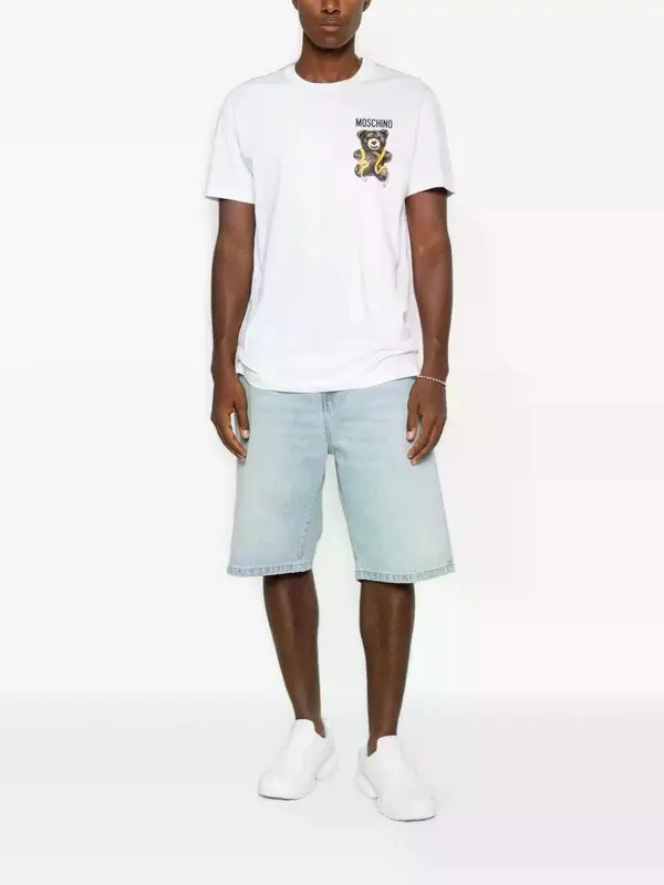 Moschino Teddy Bear Logo-print T-shirt