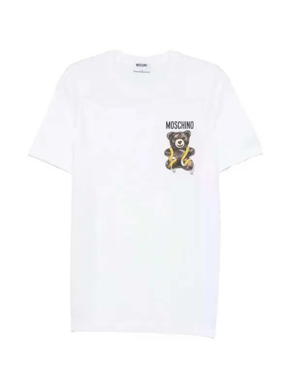 Moschino Teddy Bear Logo-print T-shirt