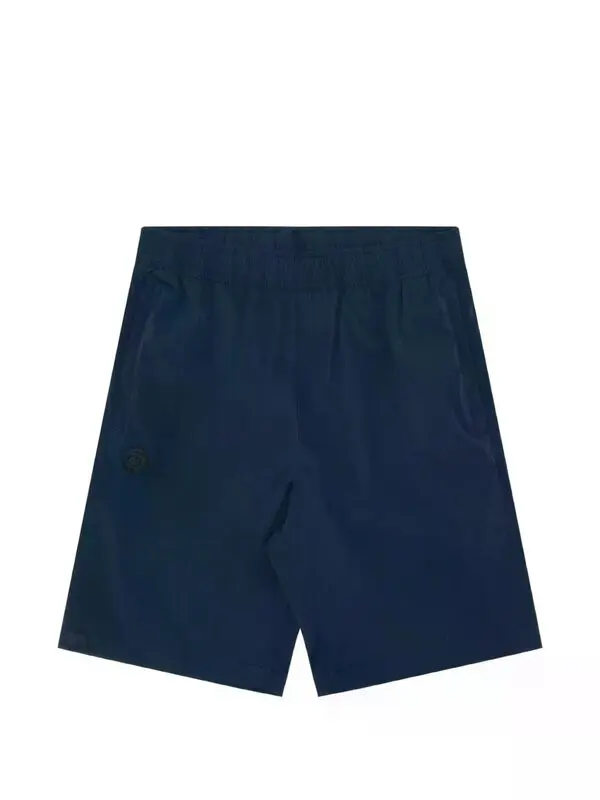 AAPE BY *A BATHING APE Moonface Logo-patch Shorts