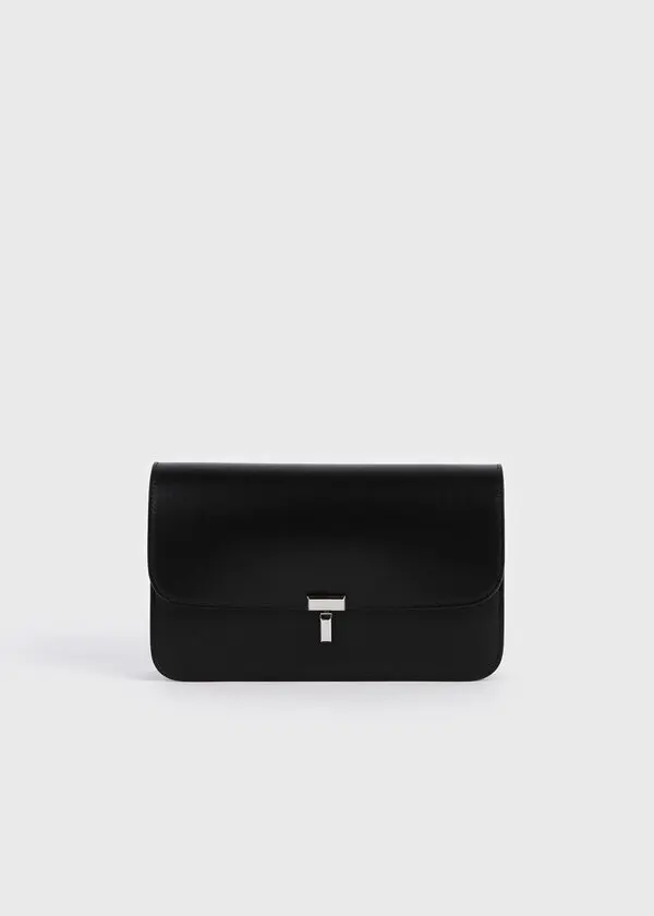 TOTEME T-lock Leather Crossbody