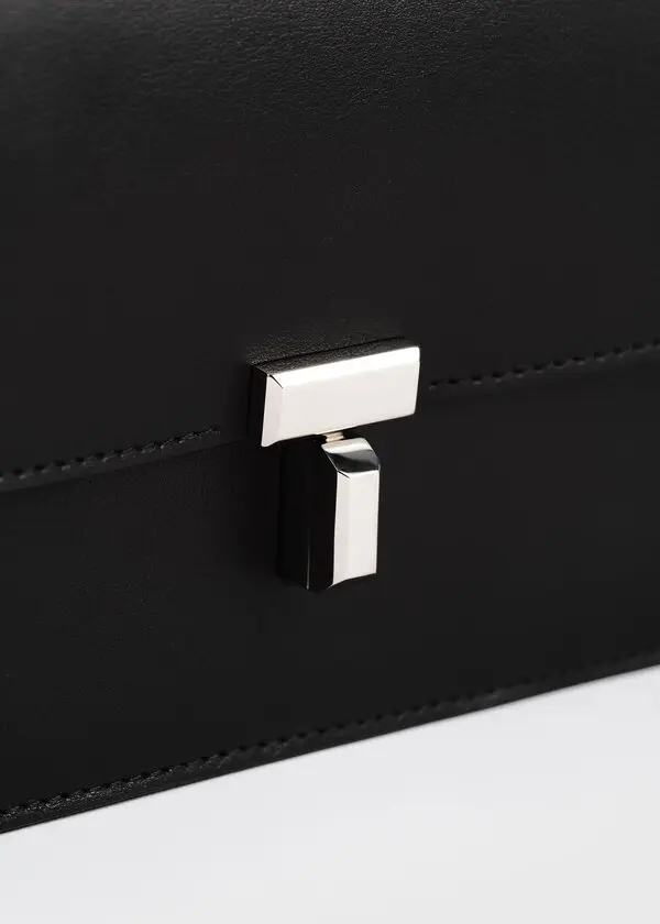 TOTEME T-lock Leather Crossbody