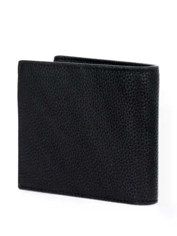 Armani Exchange Logo-plaque Pebbled Wallet