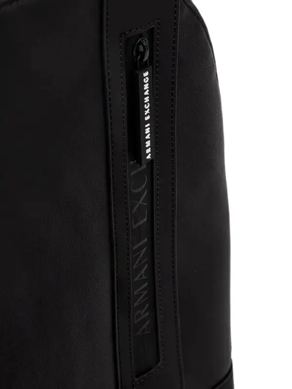 Armani Exchange Logo-embossed Zip-fastening Backpack