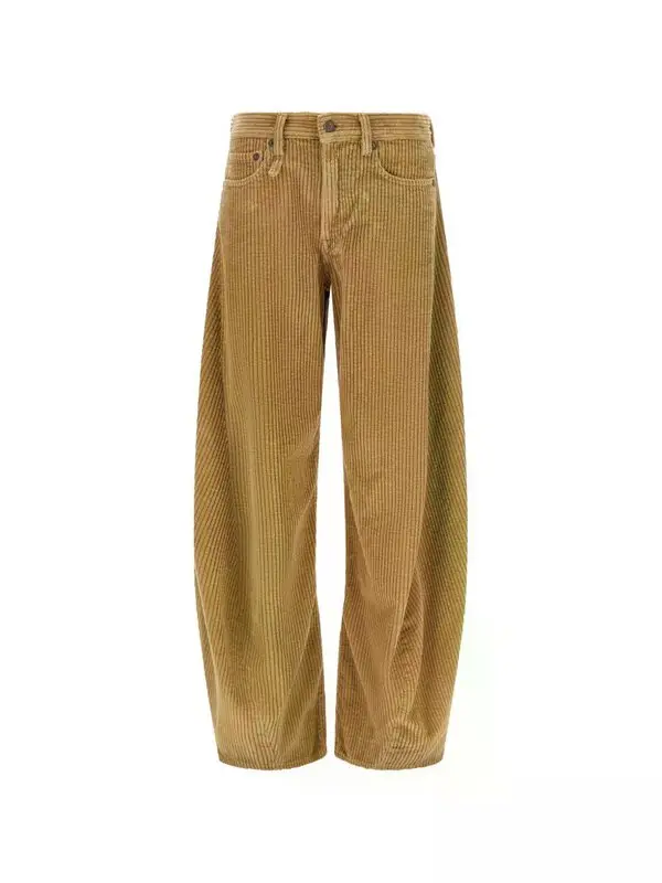 R13 Janine Corduroy Twisted-seam Trousers