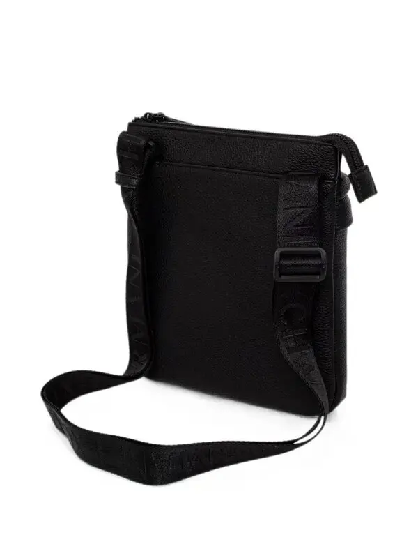 Armani Exchange Logo-plaque Pebbled-effect Belt Bag