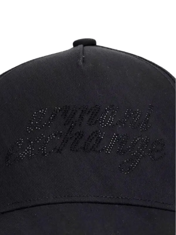 Armani Exchange Crystal-embellished Baseball Cap