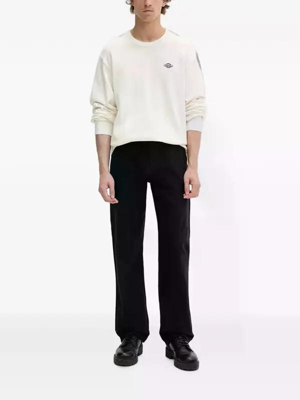 Dickies Summerdale Logo-embroidered Crew Neck Sweater