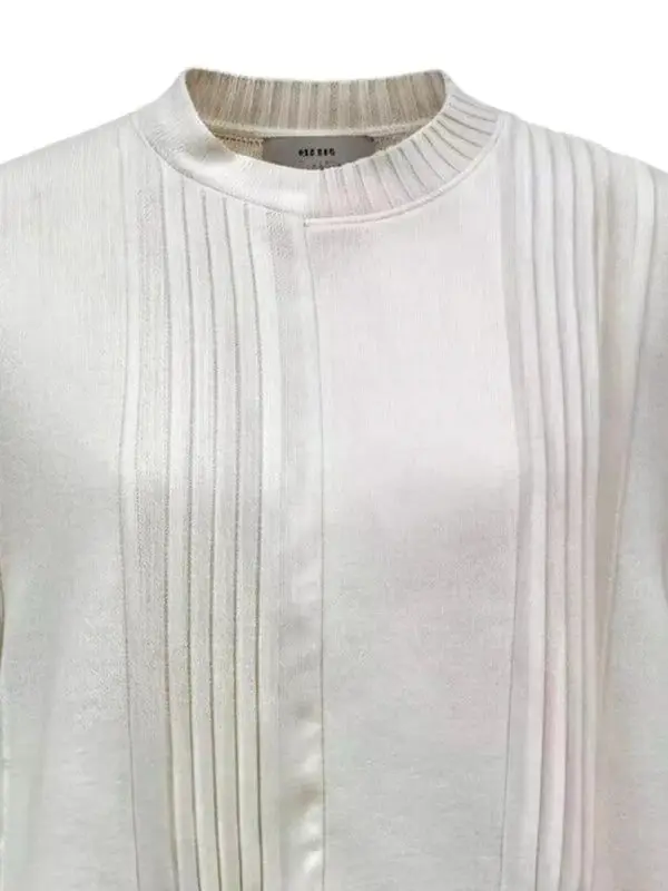 Sacai Ruffled Pleated T-shirt
