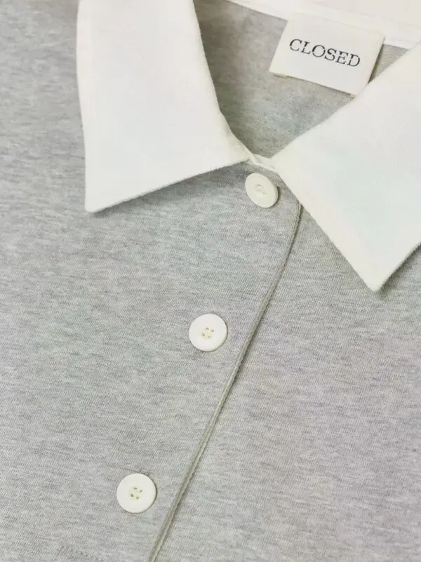 Closed Cropped Rugby Shirt