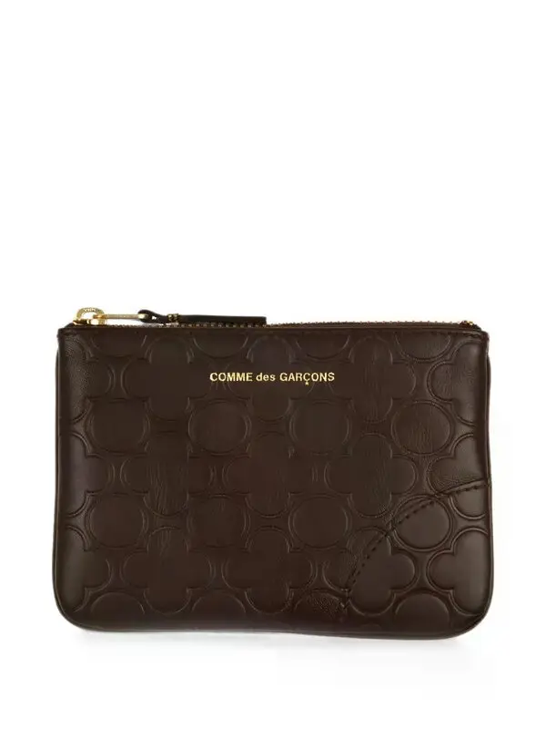 Comme Des Garçons Embossed Leather Wallet