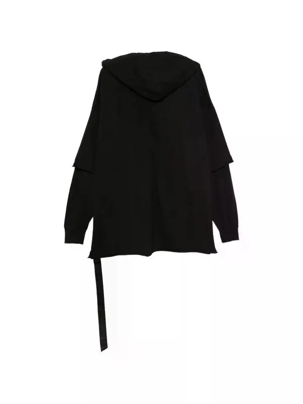 Rick Owens Layered-sleeve Hoodie