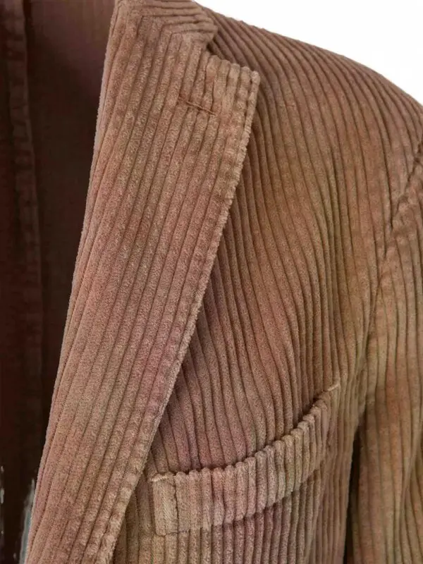 Boglioli Corduroy Single-breasted Blazer