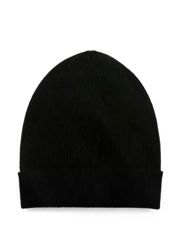 Rick Owens Ribbed-knit Beanie Hat