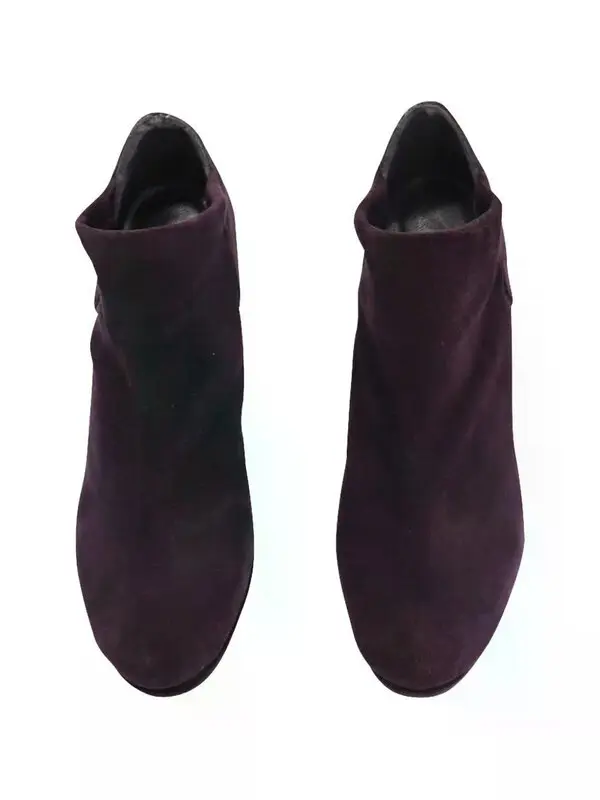 STUART WEITZMAN High Heel Suede Ankle Boots