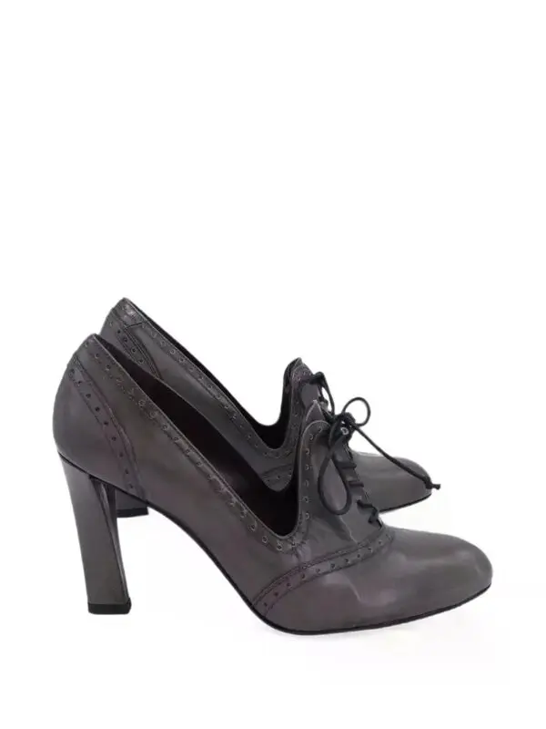 STUART WEITZMAN Lace-up Wingtip Pumps