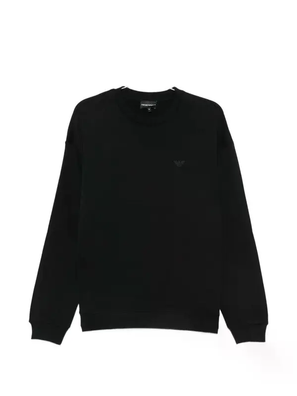 Emporio Armani Logo-embroidered Sweatshirt