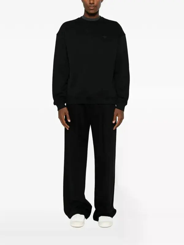 Emporio Armani Logo-embroidered Sweatshirt