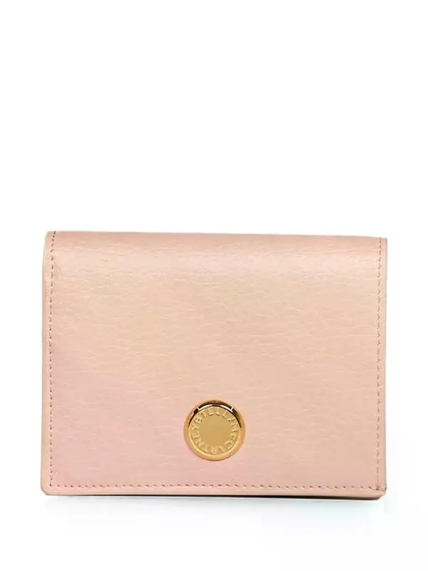 Stella McCartney Alter Mat Logo-medal Wallet - Neutrals