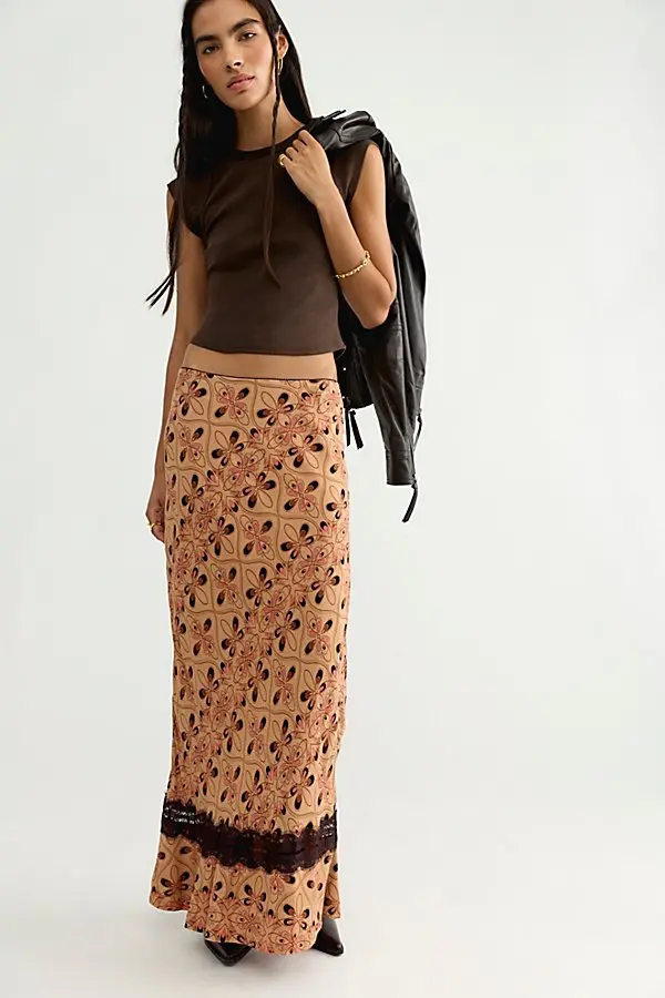 Free People Marlow Maxi Skirt Set