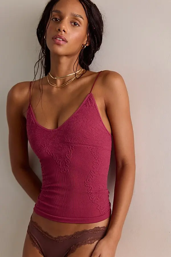 Free People Mixed Feelings Cami - Rose