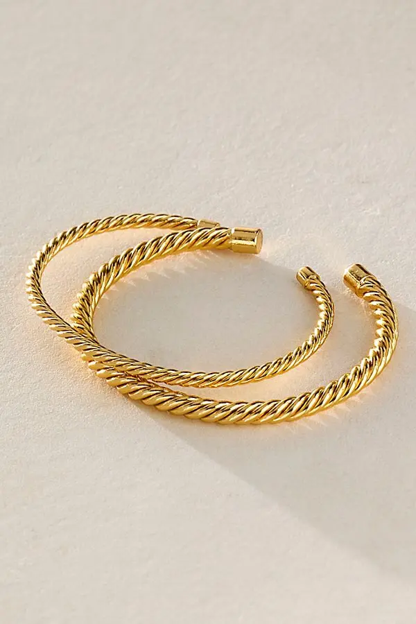 BRENDA GRANDS 24k Cuff - Mini Twist