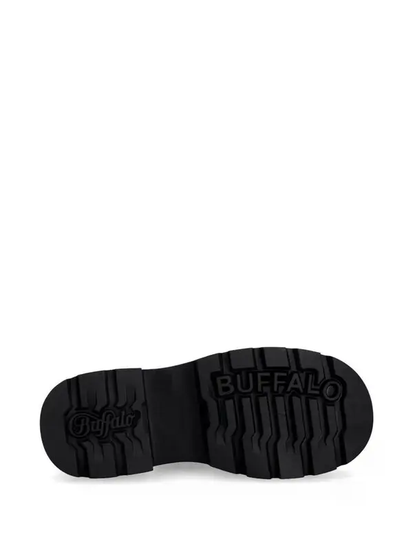 BUFFALO Athena Platform Sandals With Buckle And Eyelet Embellishments