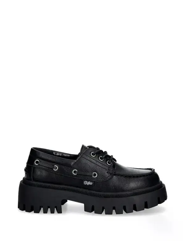 BUFFALO Surge Boat Chunky-sole Platform Derby Shoes
