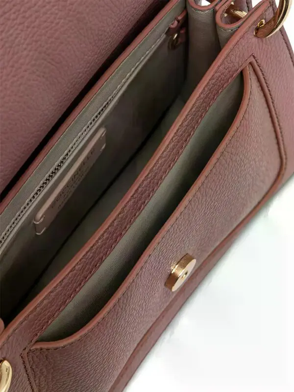 COCCINELLE Logo-plaque Leather Crossbody Bag