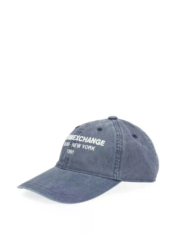 Armani Exchange Logo-embroidered Baseball Cap