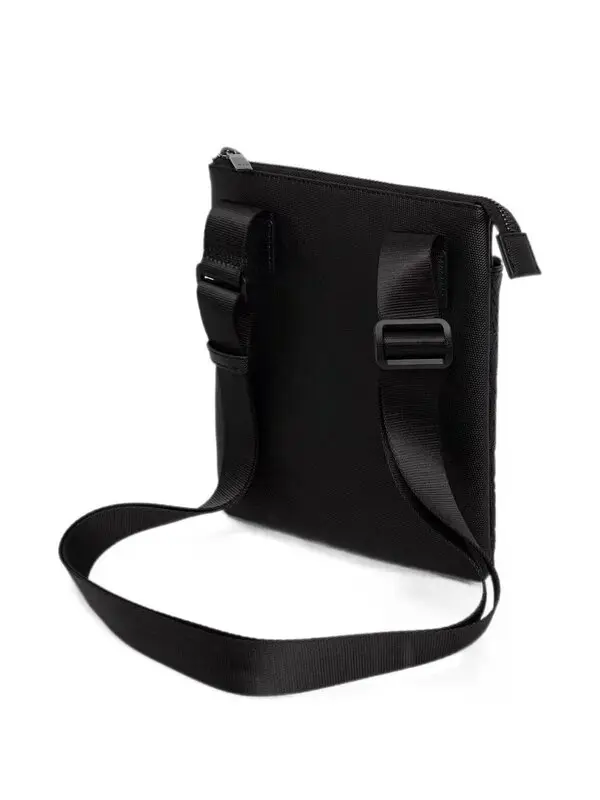 Armani Exchange Monogram-pattern Logo-patch Messenger Bag
