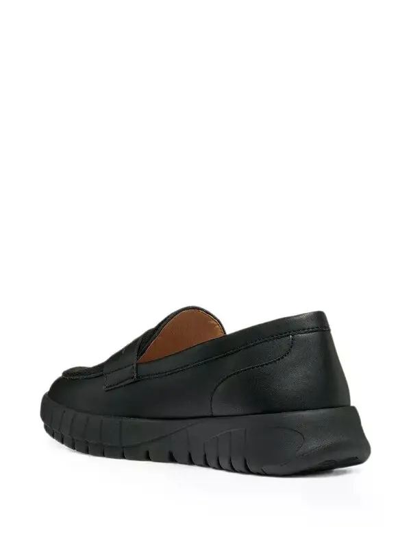Geox Flextride Calf Hair-panel Loafers