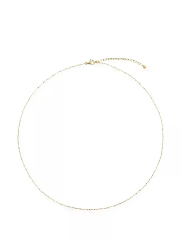 Monica Vinader Oval-link Slim-chain Necklace