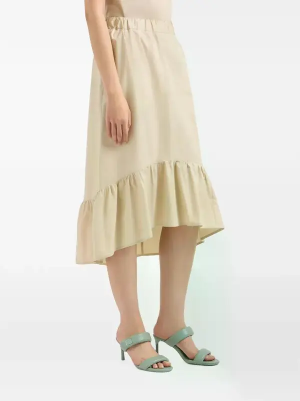 Armani Exchange Ruffled Asymmetric Skirt