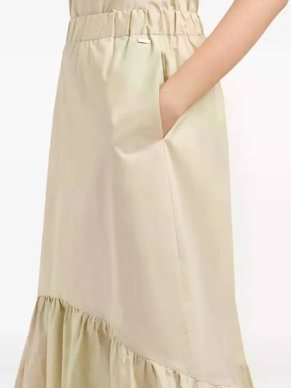 Armani Exchange Ruffled Asymmetric Skirt