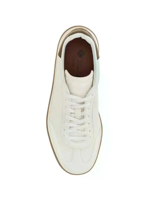 Loro Piana Tennis Walk Lambskin Sneakers