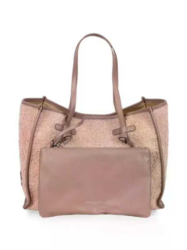 GIANNI CHIARINI Marcella Bouclé-texture Tote Bag