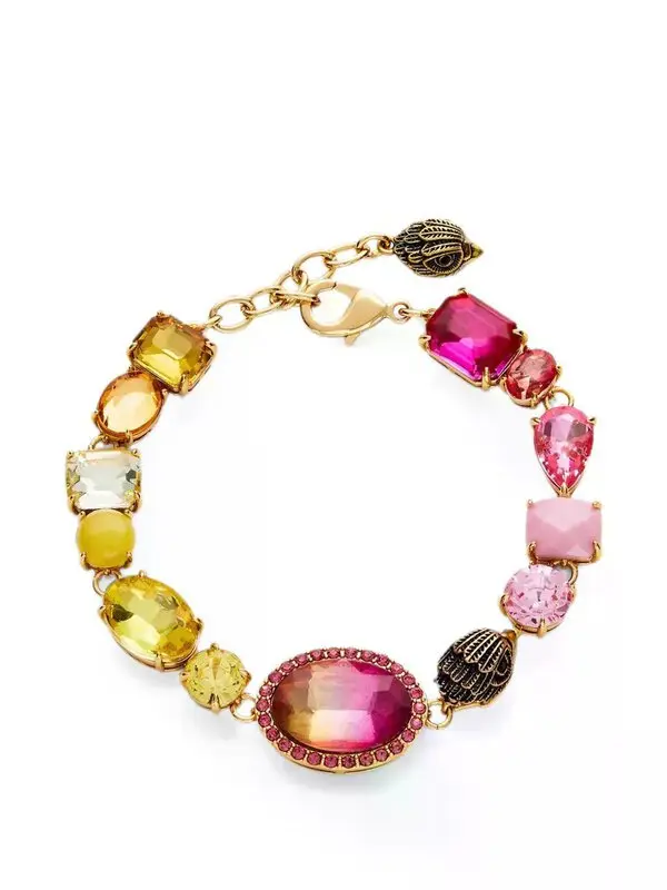 Kurt Geiger Eagle Head Crystal-embellished Bracelet
