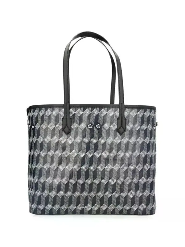 AU DEPART Medium No.47 Geometric-print Coated-canvas Tote Bag