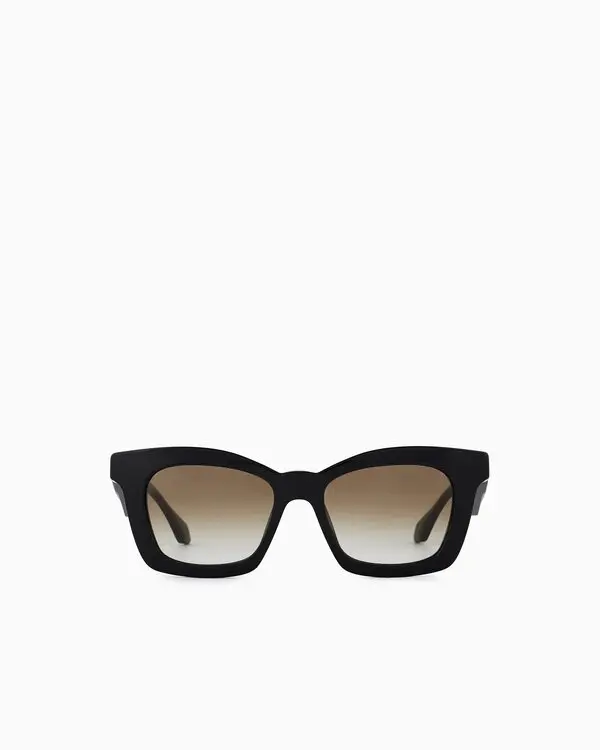 Giorgio Armani Butterfly-shaped Sunglasses - Black