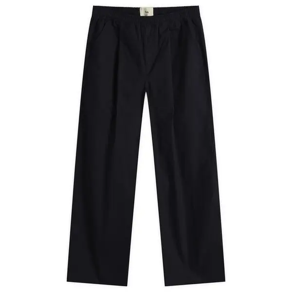 Folk Drawcord Loose Trouser - Navy Ripstop