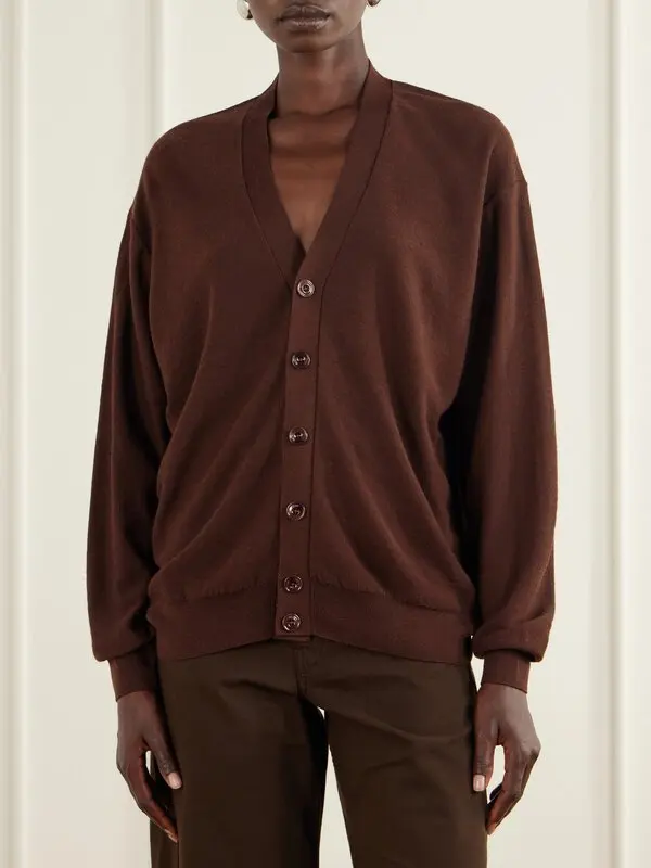 LEMAIRE Lemmaire Twisted Wool-blend Cardigan