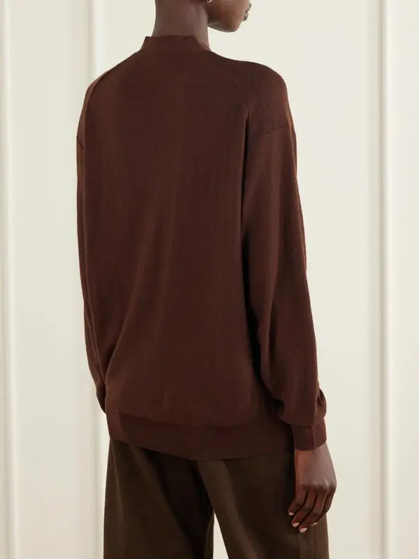 LEMAIRE Lemmaire Twisted Wool-blend Cardigan
