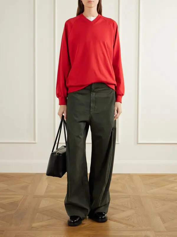 Tibi Vintage Jersey Sweatshirt