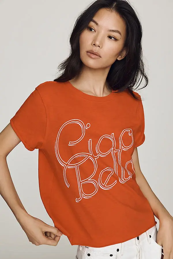 Maeve Caitl 100% Cotton Boxy Tee