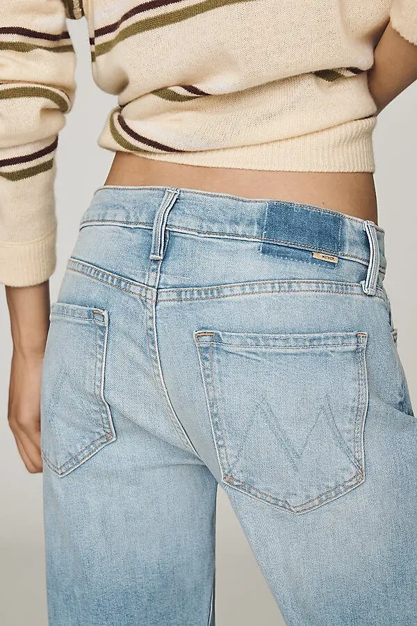MOTHER The Newbie Skimp Mid-rise Relaxed Straight Jeans